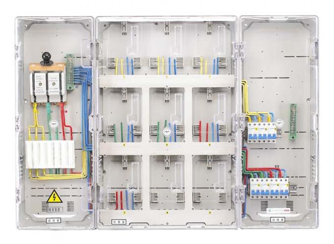 Waterproof Single Phase Meter Box / Plastic Electric Meter Enclosure ...